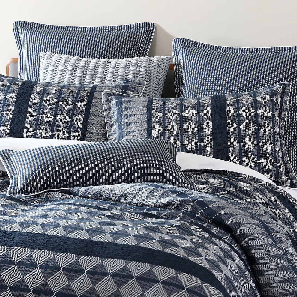 Boyd Ink Quilt Cover Set by Private Collection | Quilt Cover World