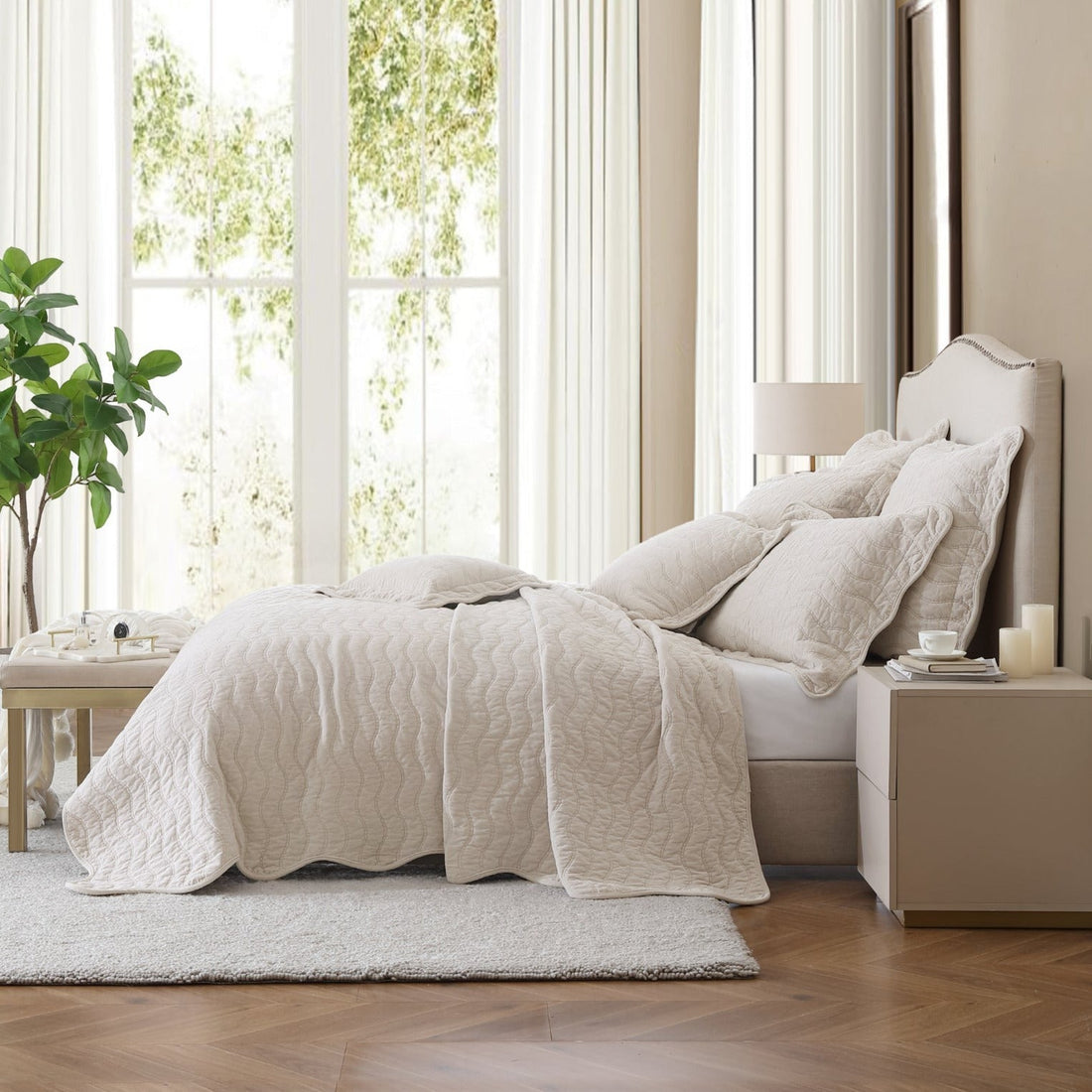 Indiana Stone Coverlet by Private Collection | Quilt Cover World