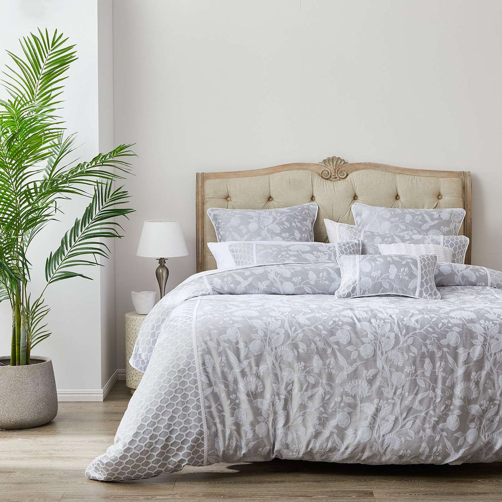 Philomena Dove Quilt Cover Set by Private Collection | Quilt Cover World