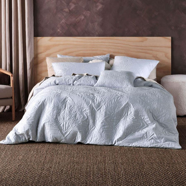 Isadora Quilt Cover Set Brandy by Linen House | Quilt Cover World